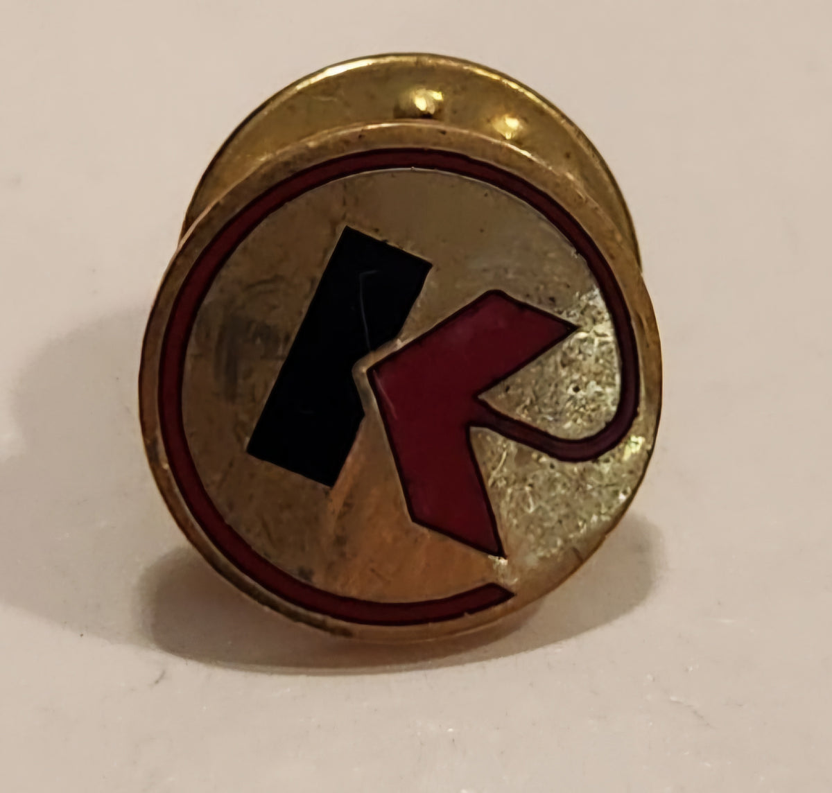 'K' Logo Enamel Metal Lapel Pin – Treasure Valley Antiques & Collectibles