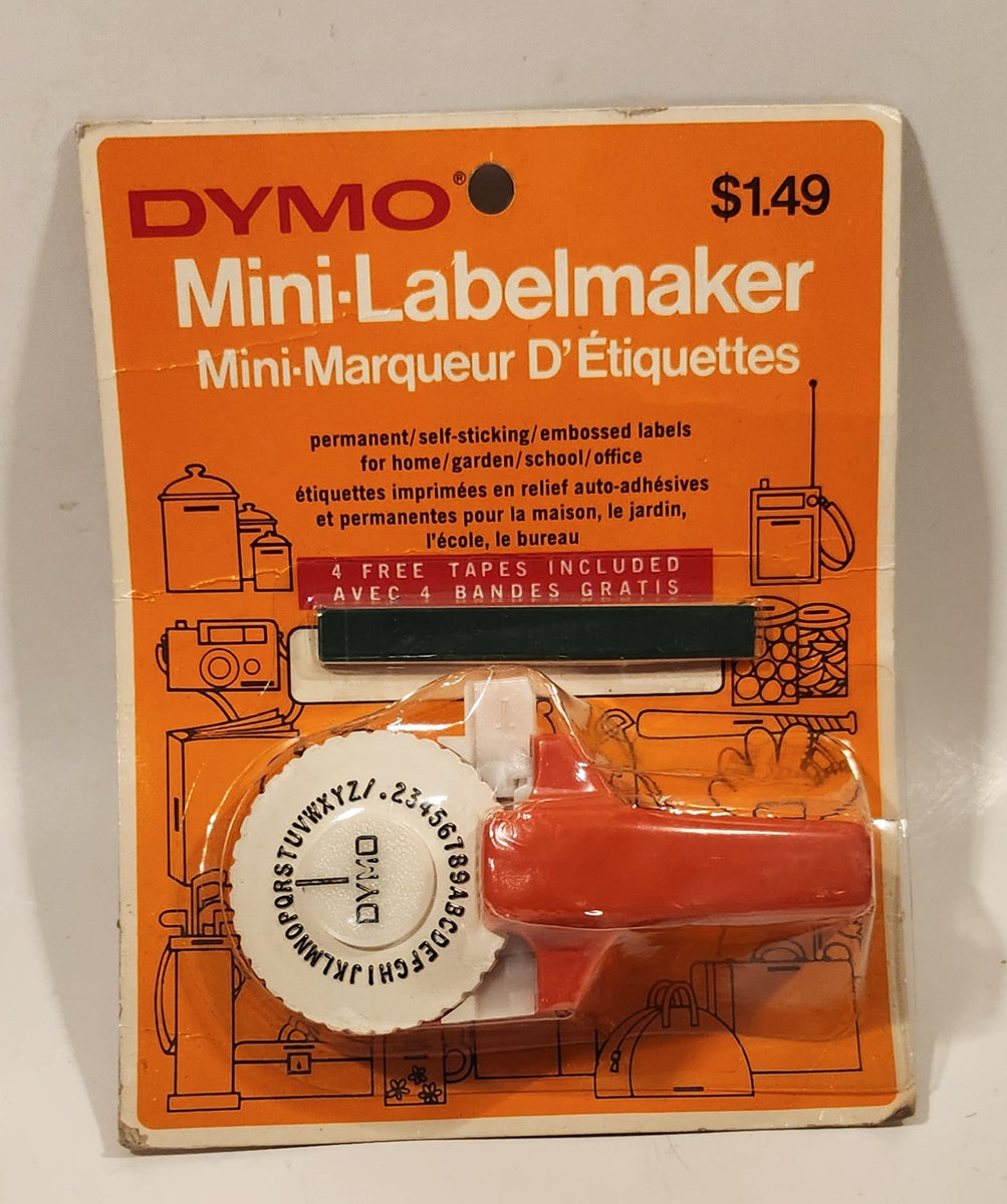 Vintage Dymo Mini Labelmaker New in Package – Treasure Valley Antiques ...