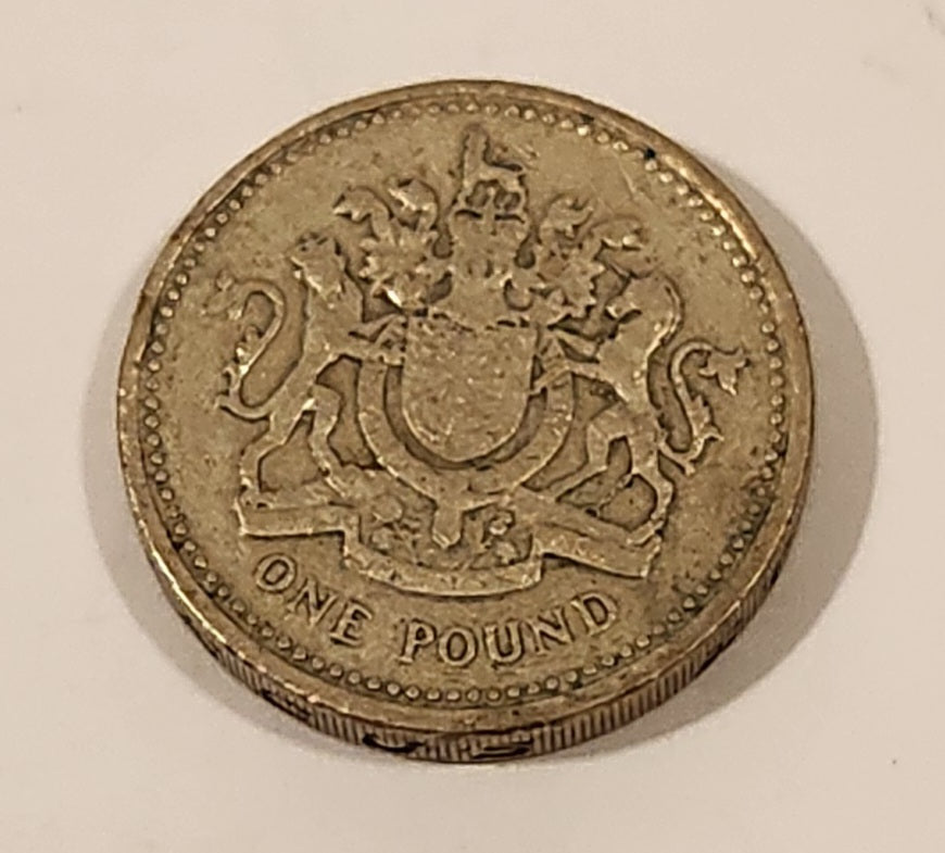 1993 Great Britain Queen Elizabeth II 1 Pound Metal Coin – Treasure ...