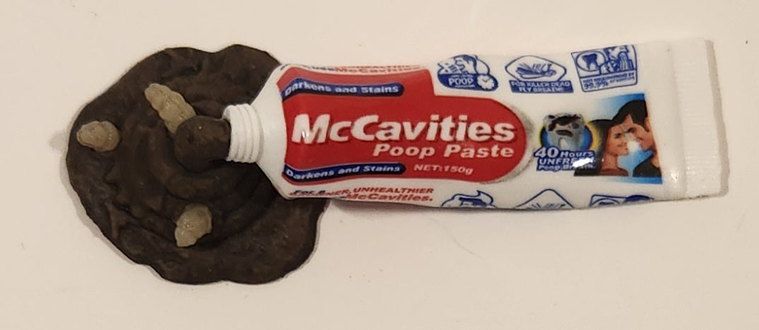 Zuru Surprise Mega Gross Minis McCavities Poop Paste Toy – Treasure ...
