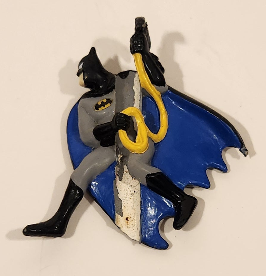 1992 Applause DC Comics Batman Straw Holder Decoration 2 1/2" Toy Figu ...