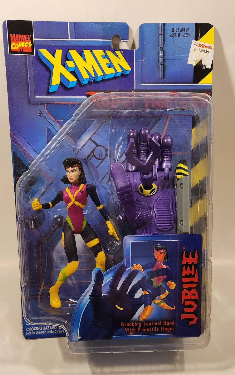 1997 Toy Biz Marvel Comics X-Men Robot Fighters Jubilee Action Figure ...