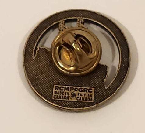 RCMP Association De La GRC Metal Lapel Pin – Treasure Valley Antiques ...