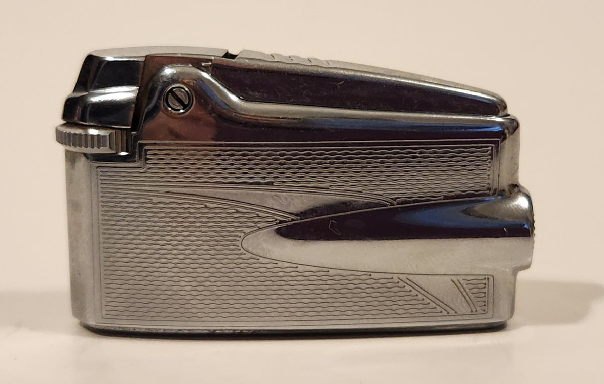 Vintage Ronson Varaflame Premiere Adonis Art Deco Style Lighter Woodbr ...