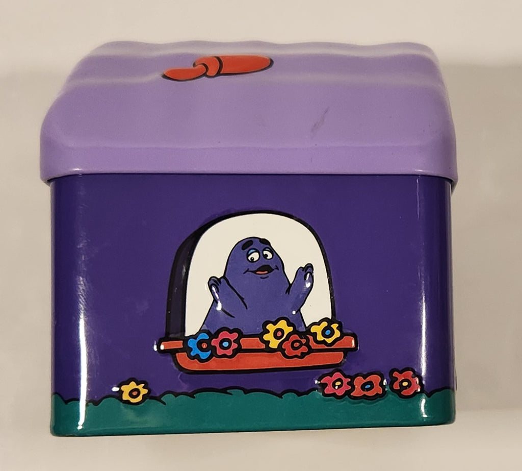 Rare 1999 McDonald's Corporation Mc Choco Grimace Embossed Tin Metal H ...