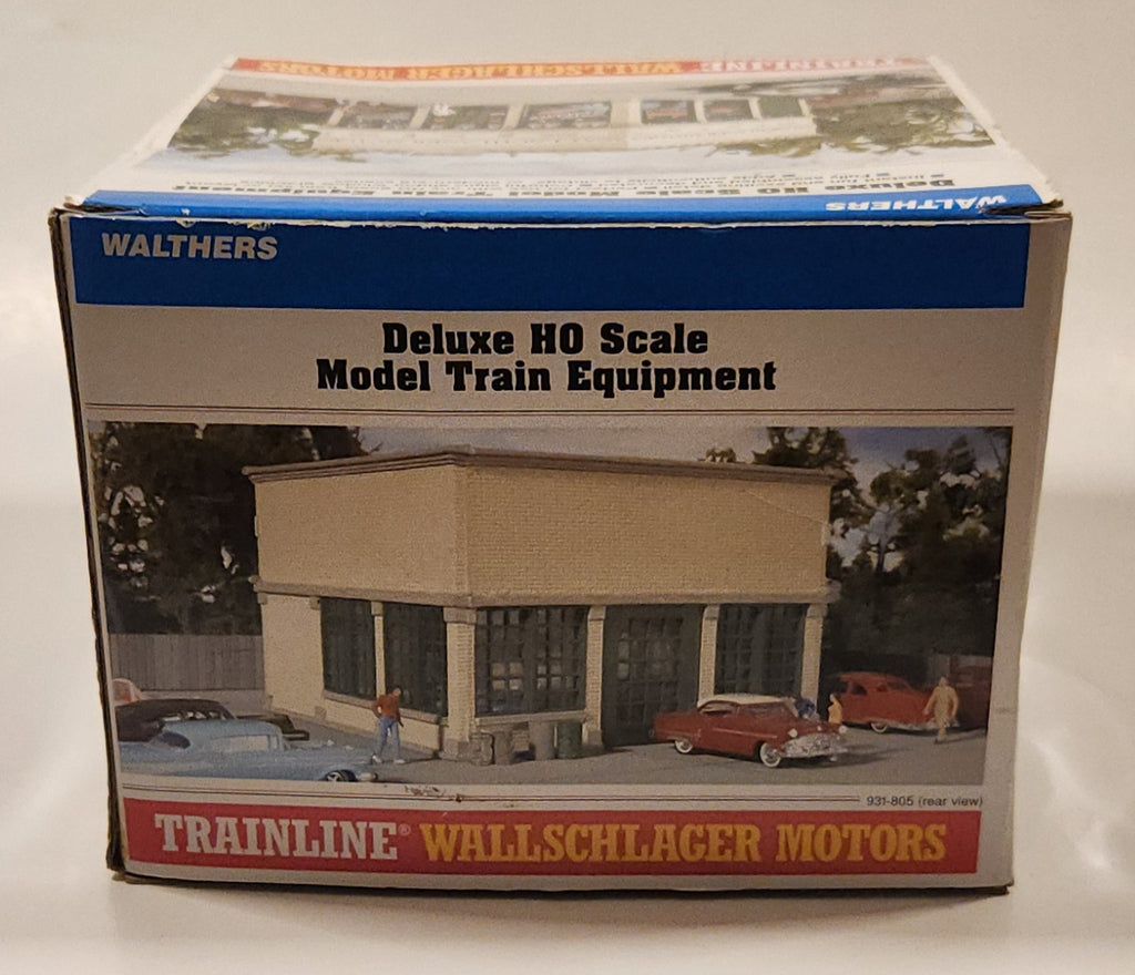 2005 Walthers Trainline Wallschlager Motors Deluxe HO Scale Model Trai ...