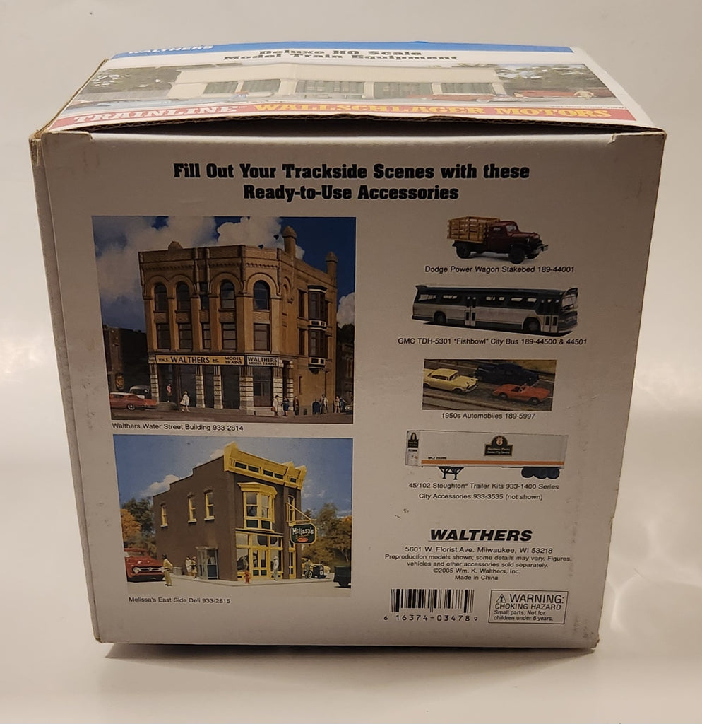 2005 Walthers Trainline Wallschlager Motors Deluxe HO Scale Model Trai ...