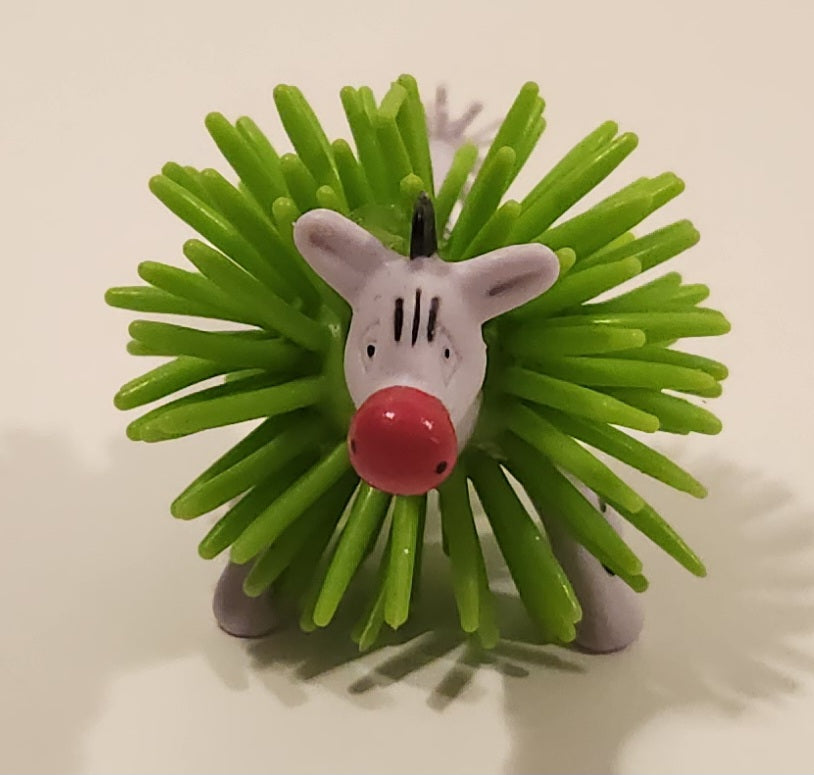 Kooshie Koos Style Zebra 3" Long Toy Figure Koosh Ball – Treasure ...