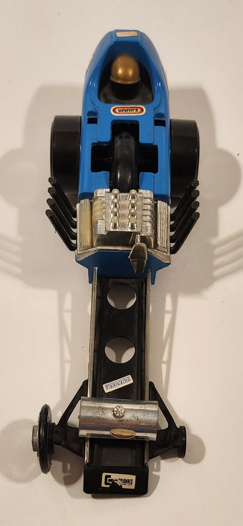 Rare Vintage 1971 Kenner SSP Racers Rail Bird Single Wheeled Blue Plas ...