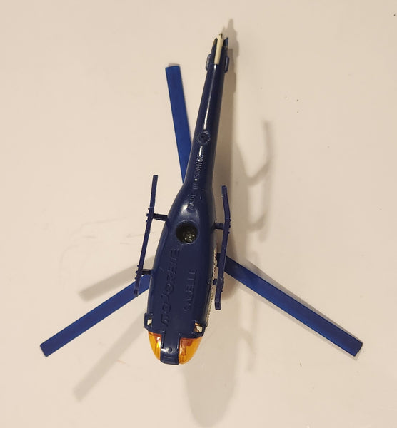 Vintage Majorette Gazelle Police Rescue Helicopter White Die Cast Toy ...