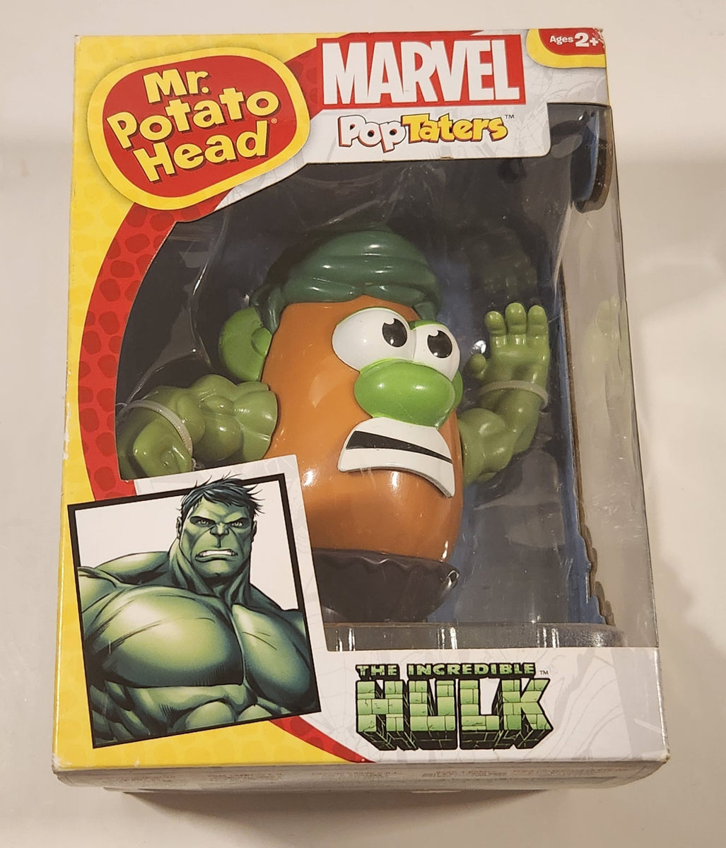 2014 Hasbro Marvel Mr. Potato Head PopTaters The Incredible Hulk New i ...