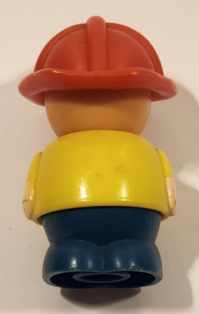 Shelcore FD Fire Department Red Helmet Yellow Shirt Blue Pants 2 3/4 ...