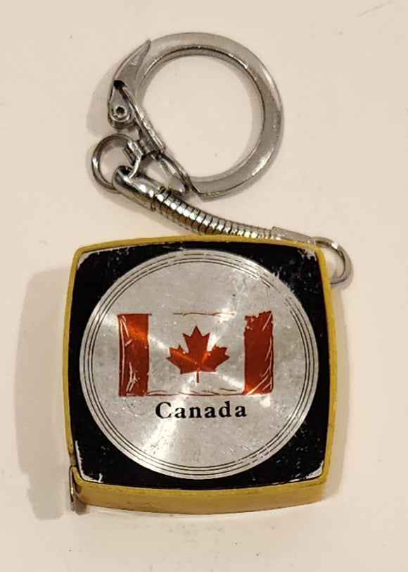 Canada Tape Measure Measuring Tape Fob Keychain Ring – Treasure Valley ...