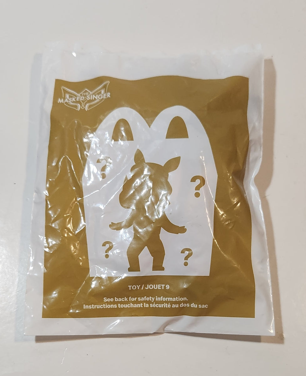 2023 McDonald's Fox The Masked Singer 4" Tall Stuffed Plush Toy #9 New ...