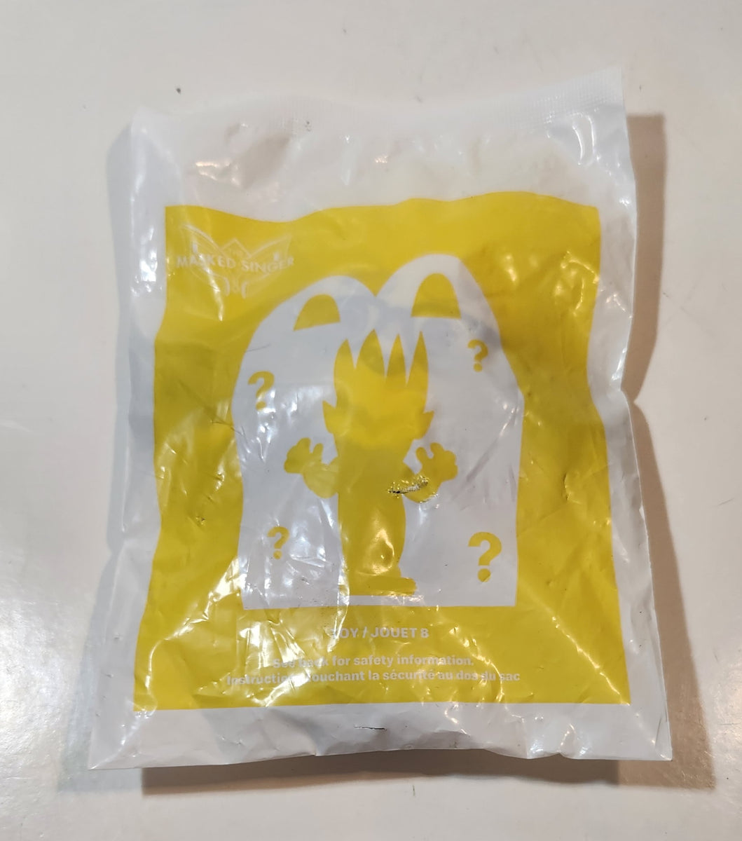 2023 McDonald's Fox The Masked Singer 4" Tall Stuffed Plush Toy #8 New ...