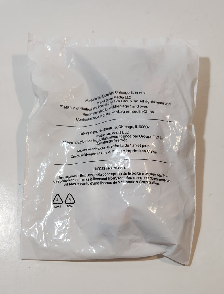 2023 McDonald's Fox The Masked Singer 4" Tall Stuffed Plush Toy #9 New ...