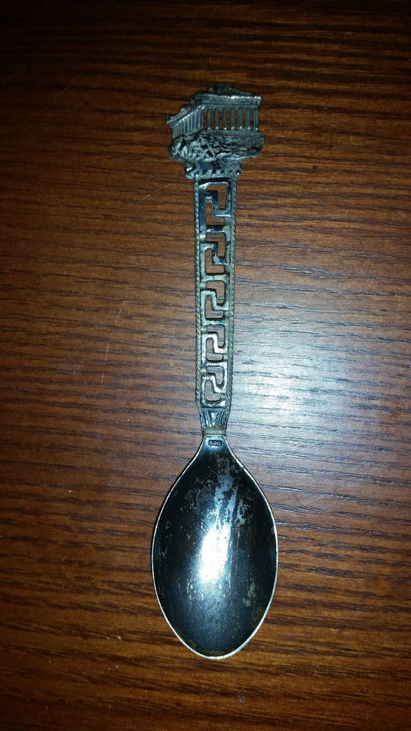 Vintage .840 Silver Parthenon Greece Collectible Spoon – Treasure ...