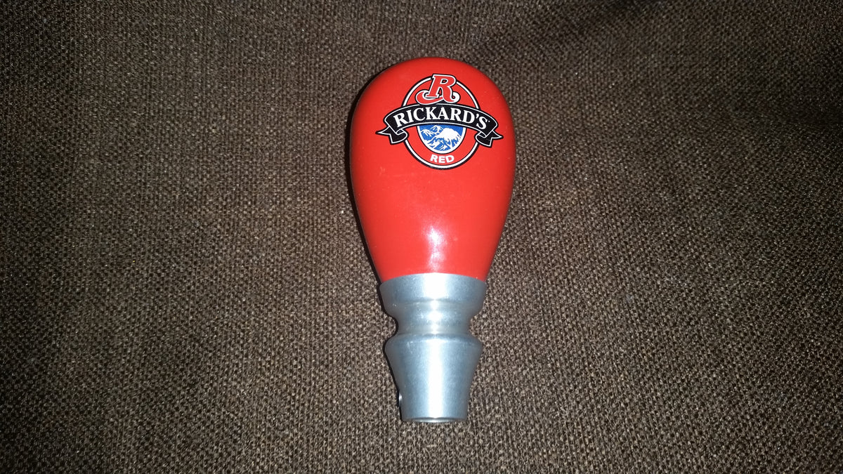 Rickard's Red Stubby Beer Tap Handle – Treasure Valley Antiques ...