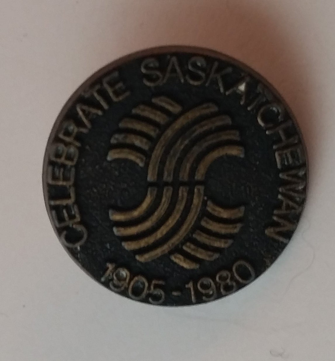 Vintage Celebrate Saskatchewan 1905 - 1980 75th Anniversary Pin ...