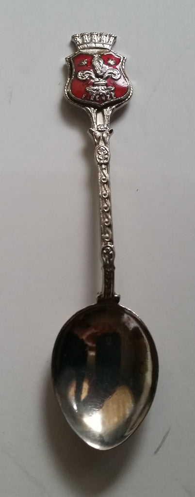 Vintage Firenze Florence Italy Crown with Red Crest Collectible Spoon ...