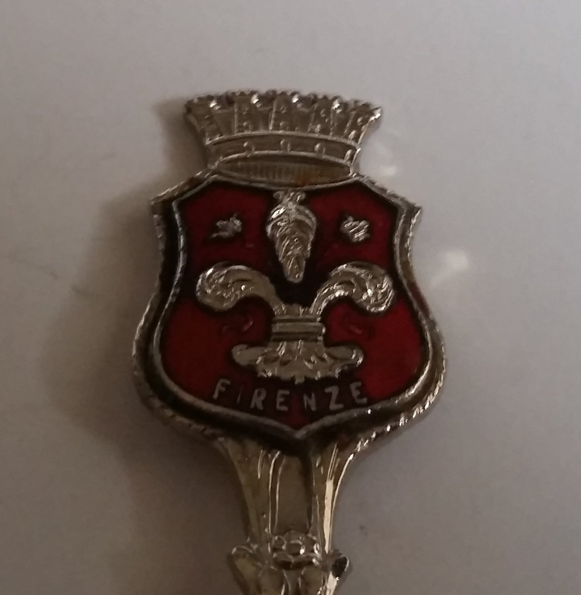 Vintage Firenze Florence Italy Crown with Red Crest Collectible Spoon ...