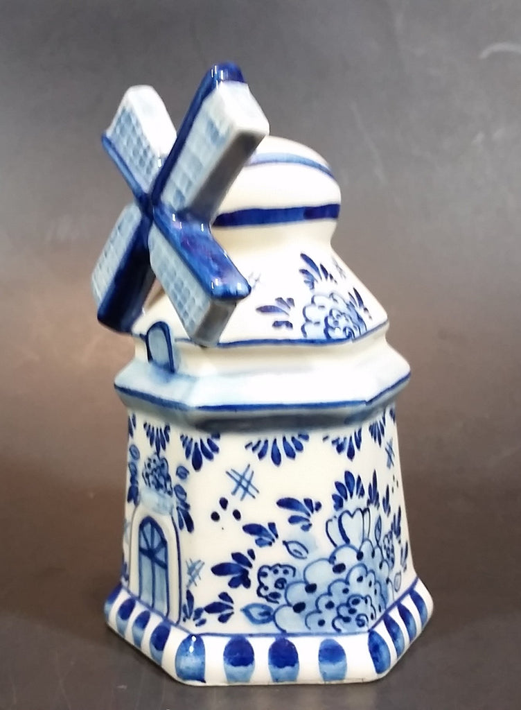 Vintage Handpainted Delft Blue Windmill Decoration – Treasure Valley ...