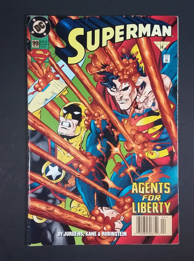 DC Comics - Superman "Agents For Liberty" #99 April 1995 Comic Book ...