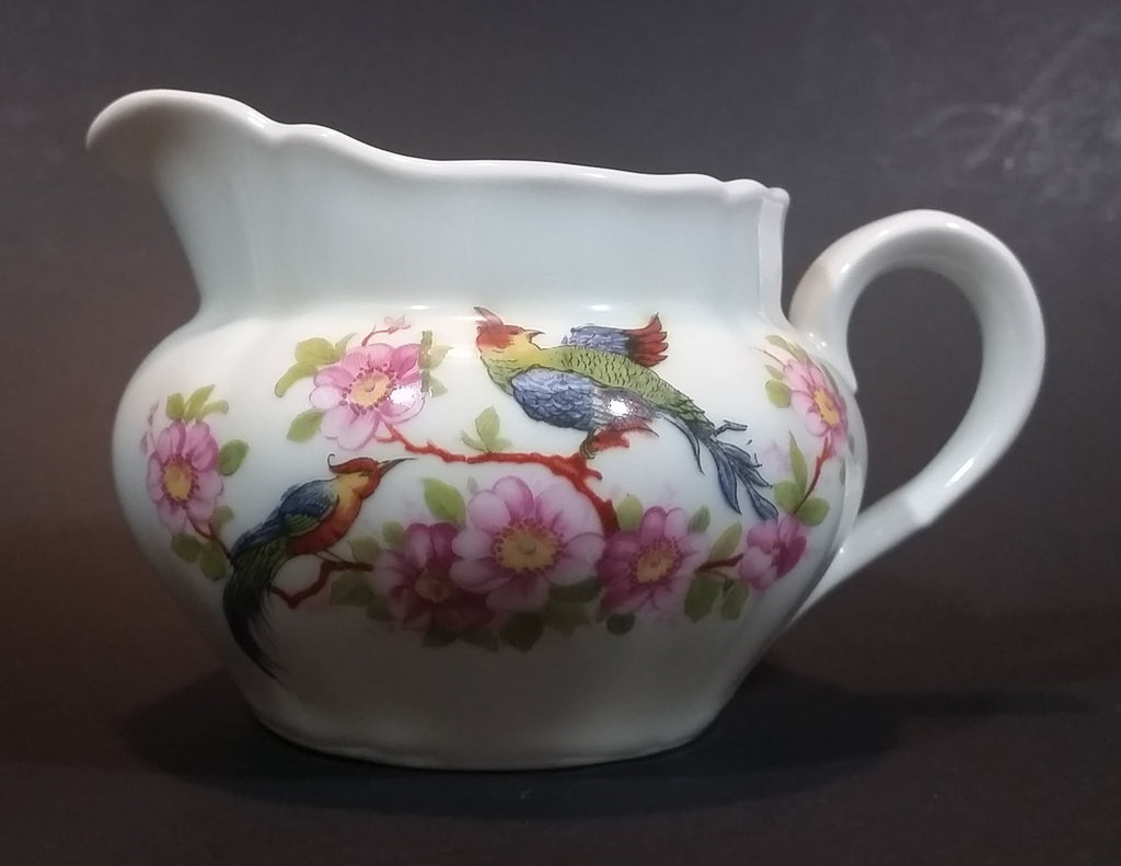 Vintage 1940s PK Unity Germany Birds of Paradise Creamer and Sugar Bow ...