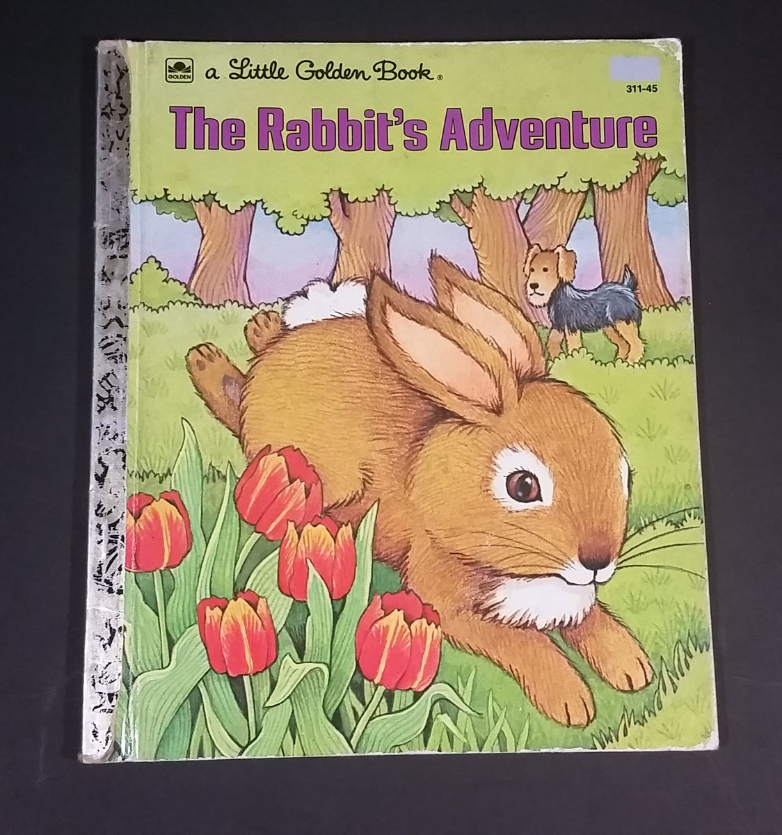 1977 The Rabbit's Adventure - Little Golden Books - 311-45 - "G" Editi ...