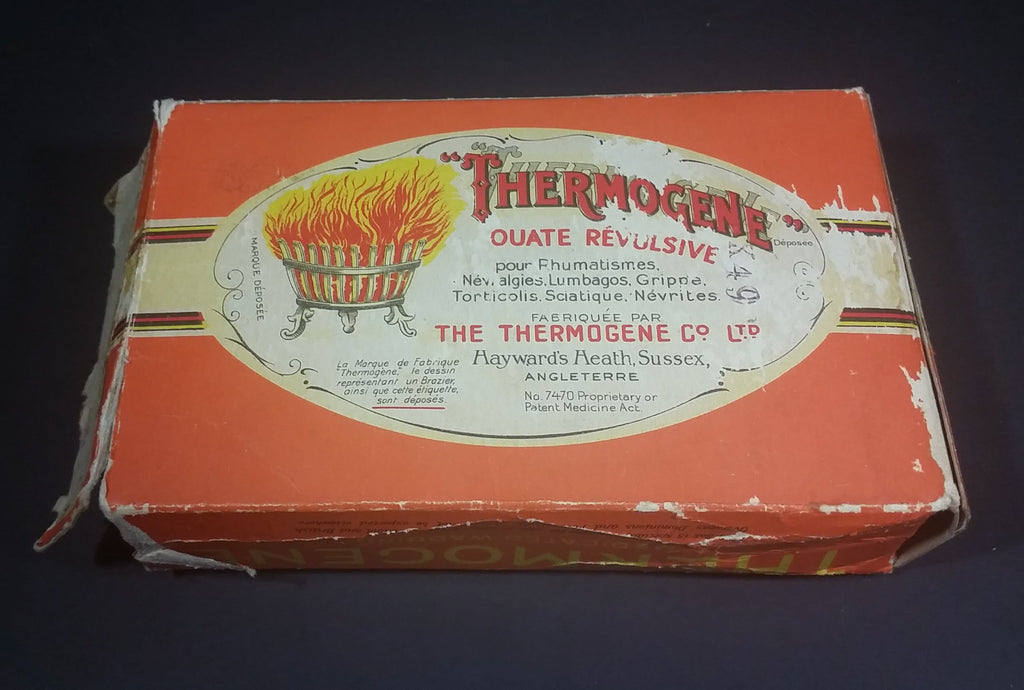 Early 1900s Thermogene Medicated Wadding Hayward's Health Sussex, Engl ...