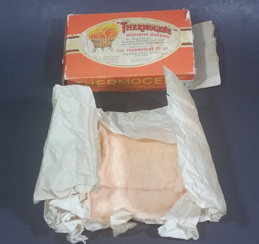 Early 1900s Thermogene Medicated Wadding Hayward's Health Sussex, Engl ...