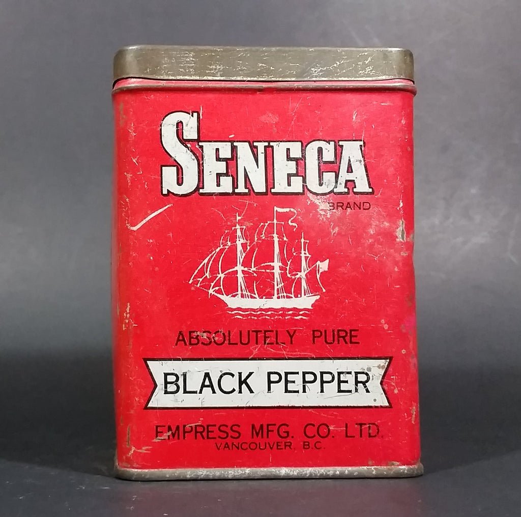 1940s Empress Seneca Brand Black Pepper Tin (Still has Pepper ...