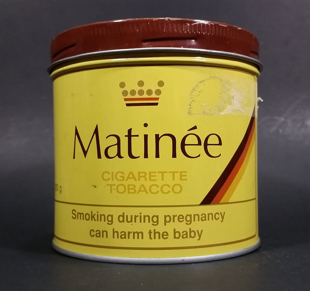 Vintage Early 1970s Matinee Cigarette Tobacco Tin Imperial Tobacco Bil ...