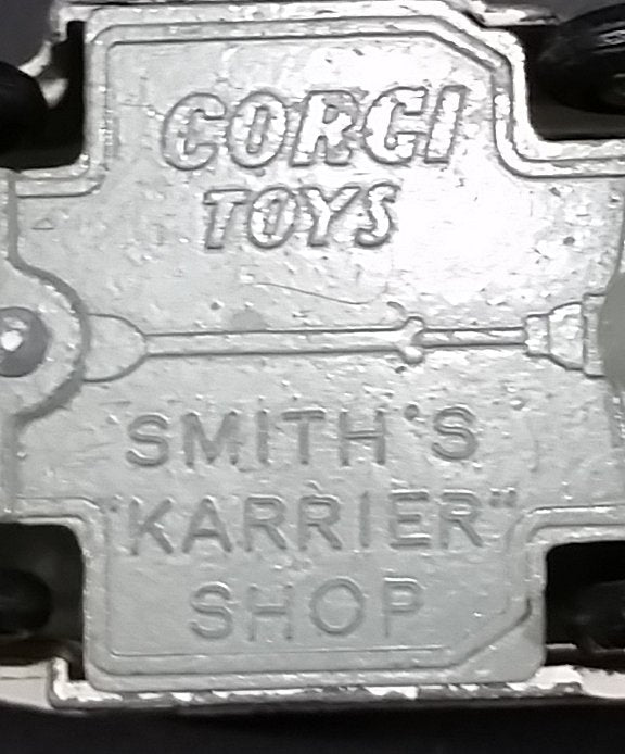 Rare 1960-1962 Corgi Toys 413 Smith's "Karrier" Shop Mobile Butchers S ...