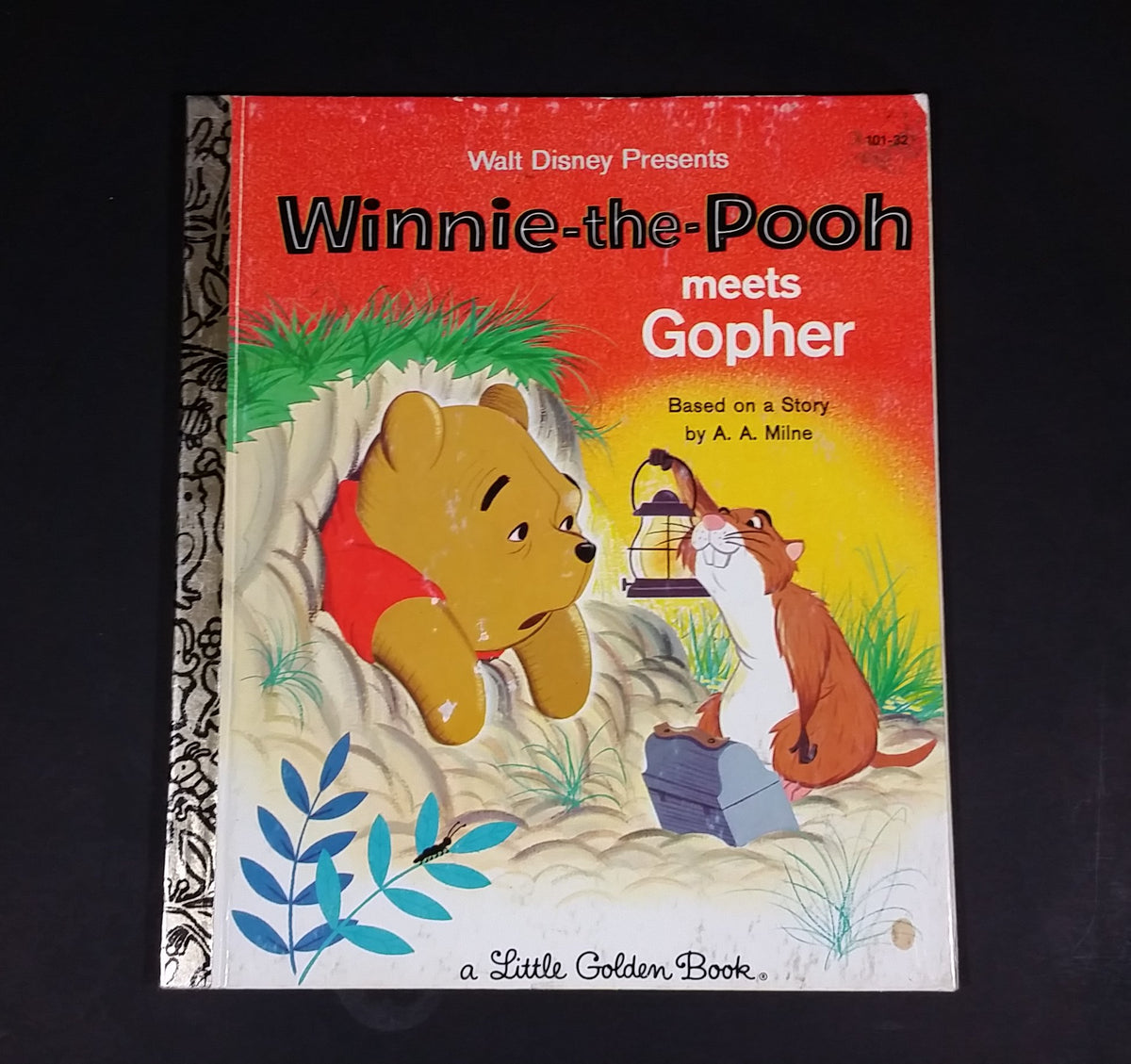 Walt Disney Winnie-the-Pooh Meets Gopher - Little Golden Books - 101-3 ...