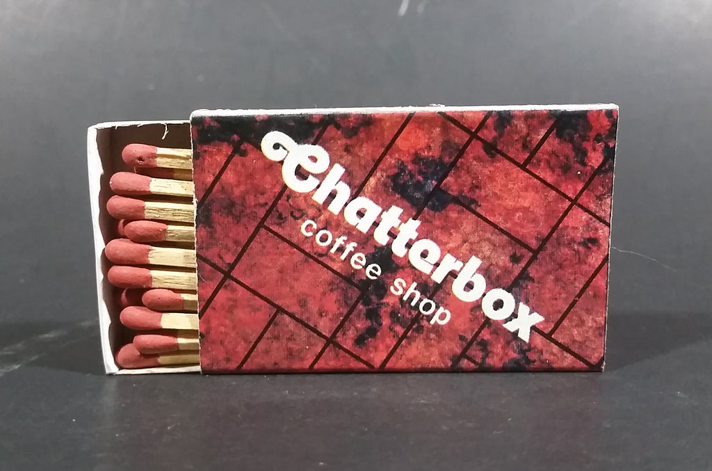 1980s Chatterbox Coffee Shop Grand Hotel Hong Kong Souvenir Matches Bo ...