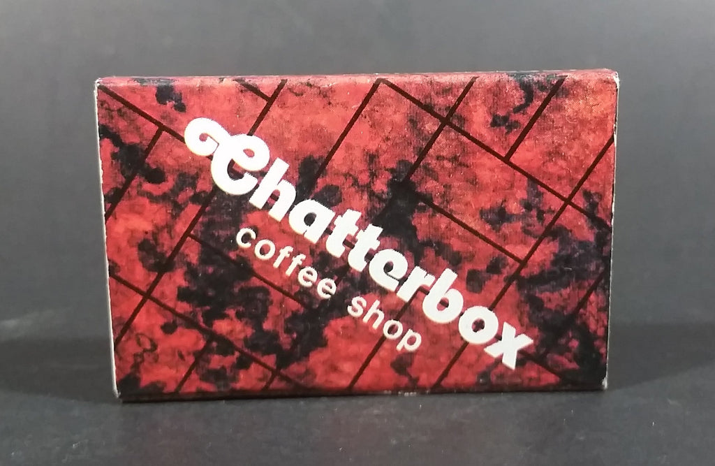 1980s Chatterbox Coffee Shop Grand Hotel Hong Kong Souvenir Matches Bo ...