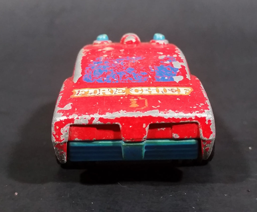 Rare 1979 Mattel First Wheels Fire Chief #1 Toy Car Emergency Vehicle ...