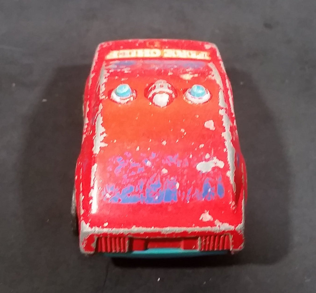 Rare 1979 Mattel First Wheels Fire Chief #1 Toy Car Emergency Vehicle ...