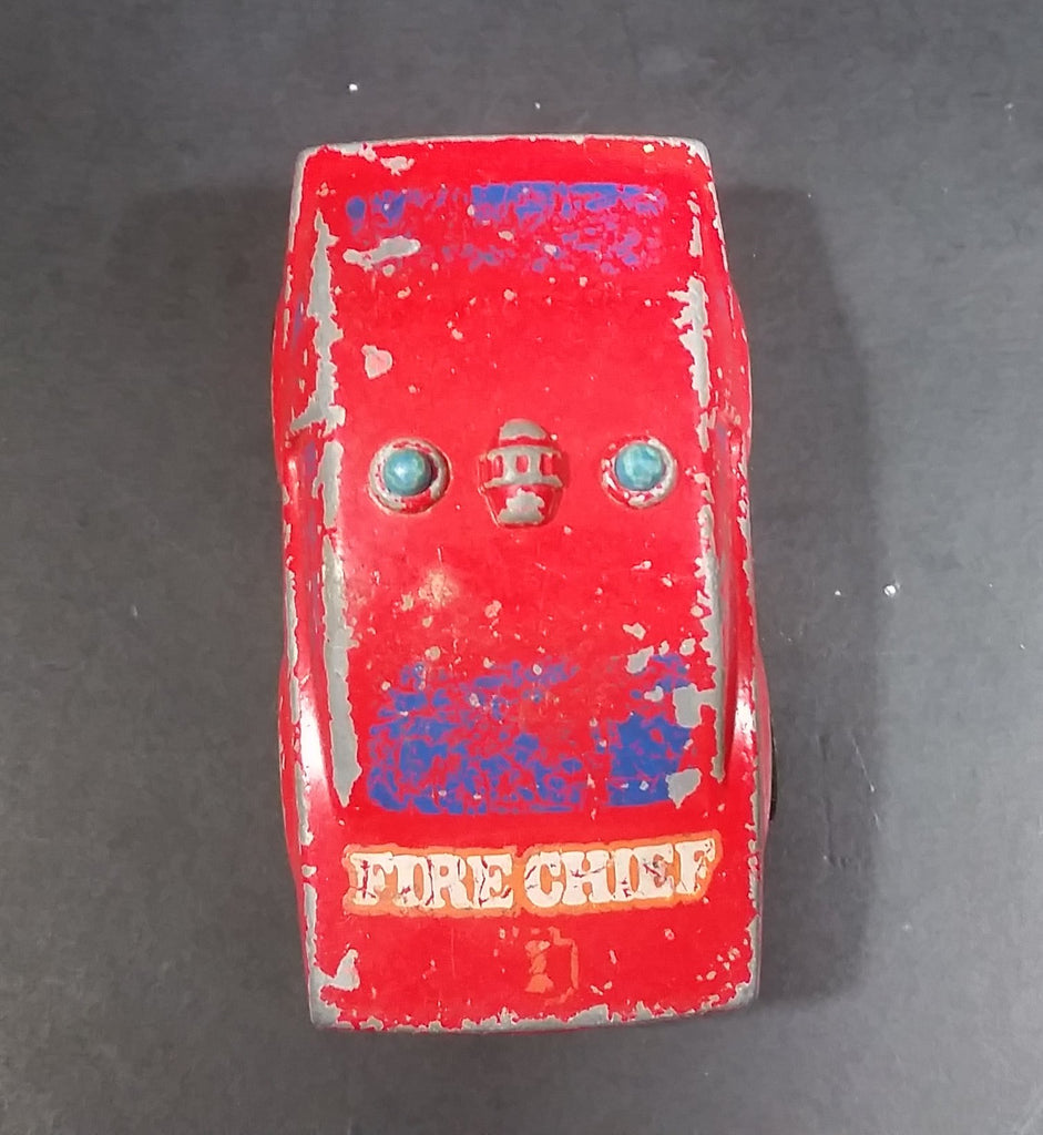 Rare 1979 Mattel First Wheels Fire Chief #1 Toy Car Emergency Vehicle ...