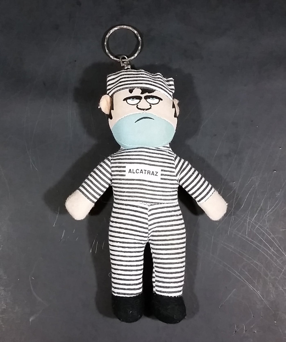 Collectible Souvenir Alcatraz Island Prison Prisoner 6 3/4" Soft Plush ...