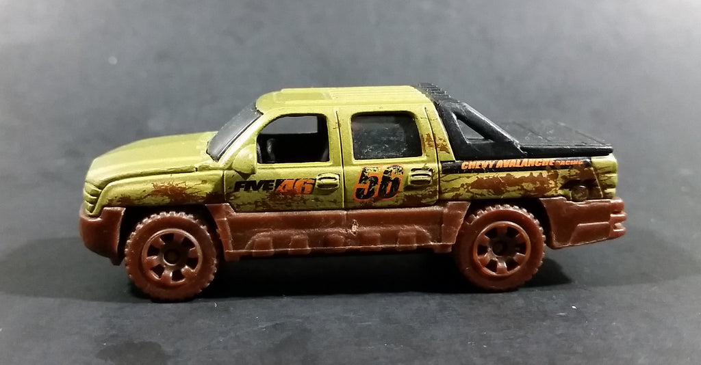 2008 Matchbox Outdoor Adventure Chevy Avalanche Truck Olive Green MB86 ...