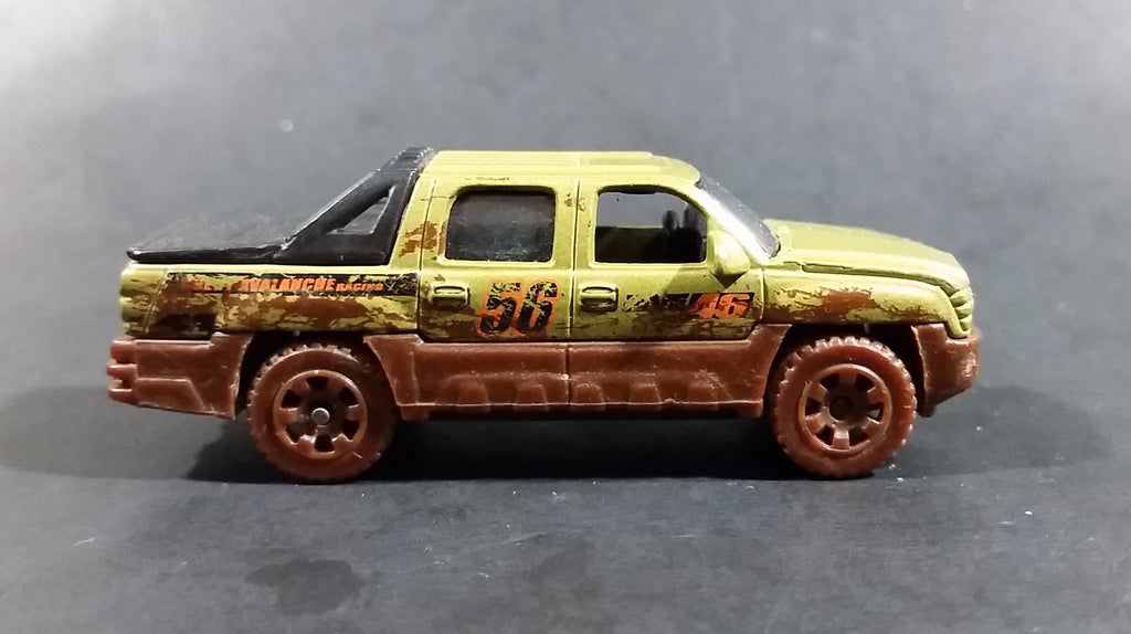 2008 Matchbox Outdoor Adventure Chevy Avalanche Truck Olive Green MB86 ...