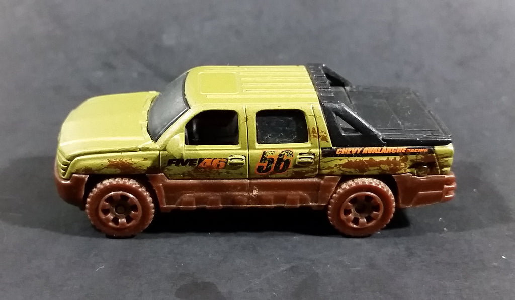 2008 Matchbox Outdoor Adventure Chevy Avalanche Truck Olive Green MB86 ...