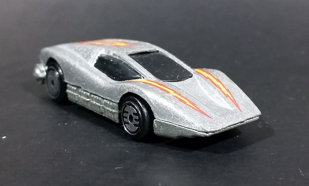 1985 Hot Wheels Large Charge Silver Bullet Metallic Silver Die Cast To ...