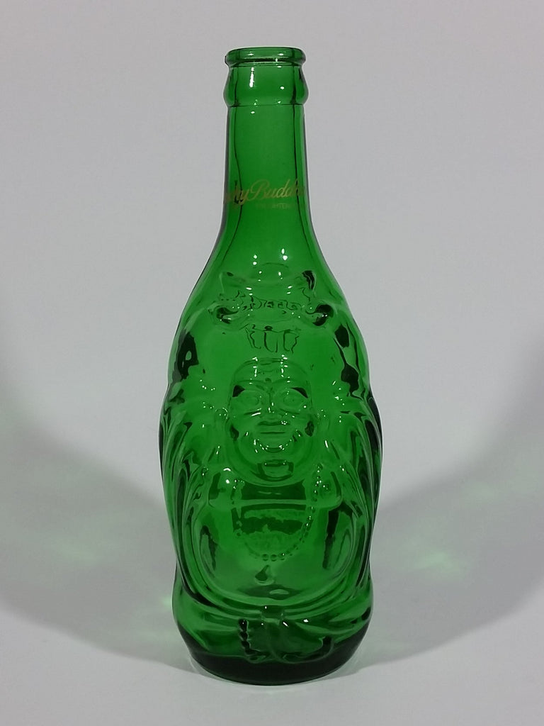 Lucky Buddha Lager Embossed 330 mL Green Glass Beer Bottle Collectible ...