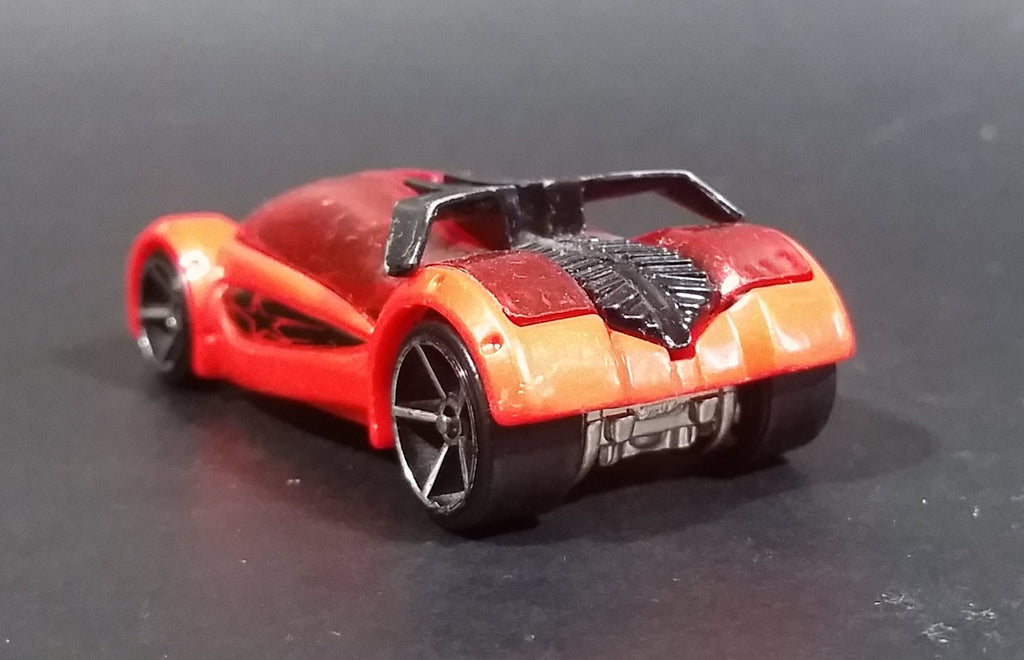 2011 Hot Wheels AcceleRacers Iridium Orange Red Die Cast Toy Car Vehic ...