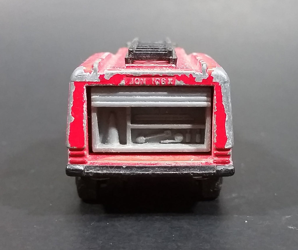 1983/84 Matchbox Carmichael Commando Red Fire Truck Die Cast Toy Car E ...