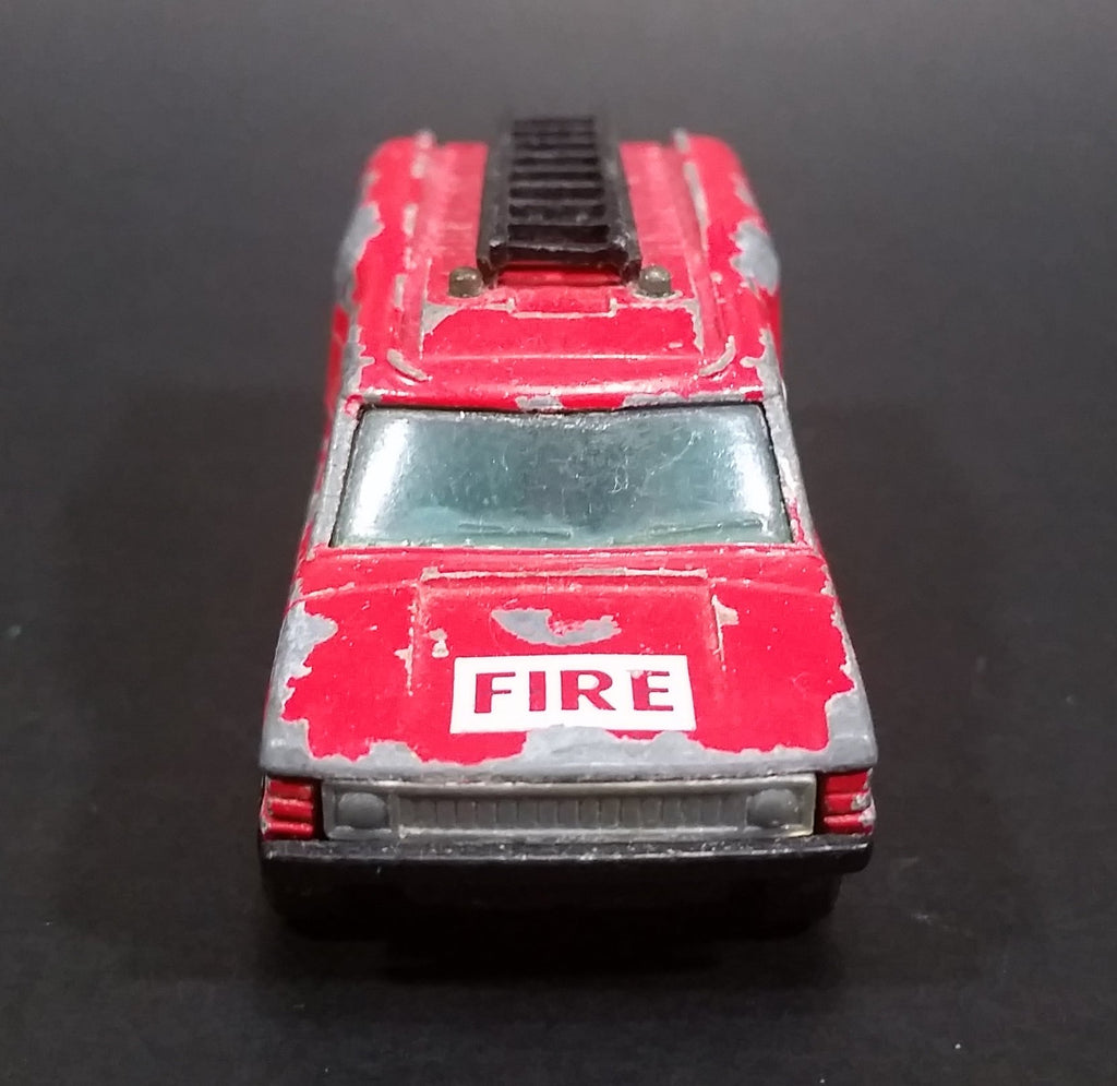 1983/84 Matchbox Carmichael Commando Red Fire Truck Die Cast Toy Car E ...