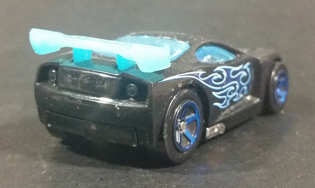 2011 Hot Wheels 3-Lane Super Speedway Exclusive Power Rage Black Die C ...